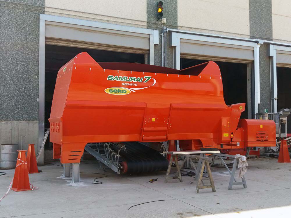 Broyeur composteur stationnaire - SAMURAI 7 ME GREEN & COMPOST - SEKO ...