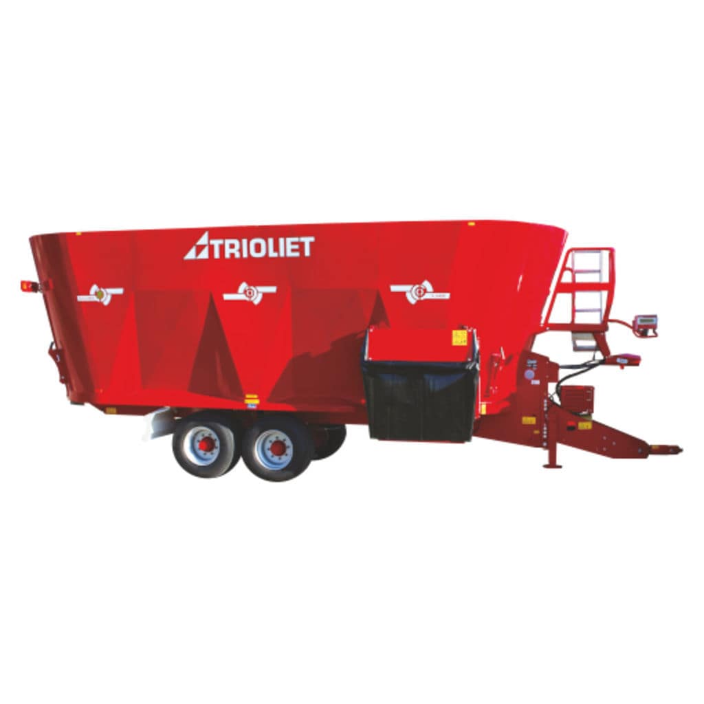 Mélangeuse à vis verticale - Solomix 3 ZK - Trioliet B.V. - traînée / à déchargement latéral / à ...