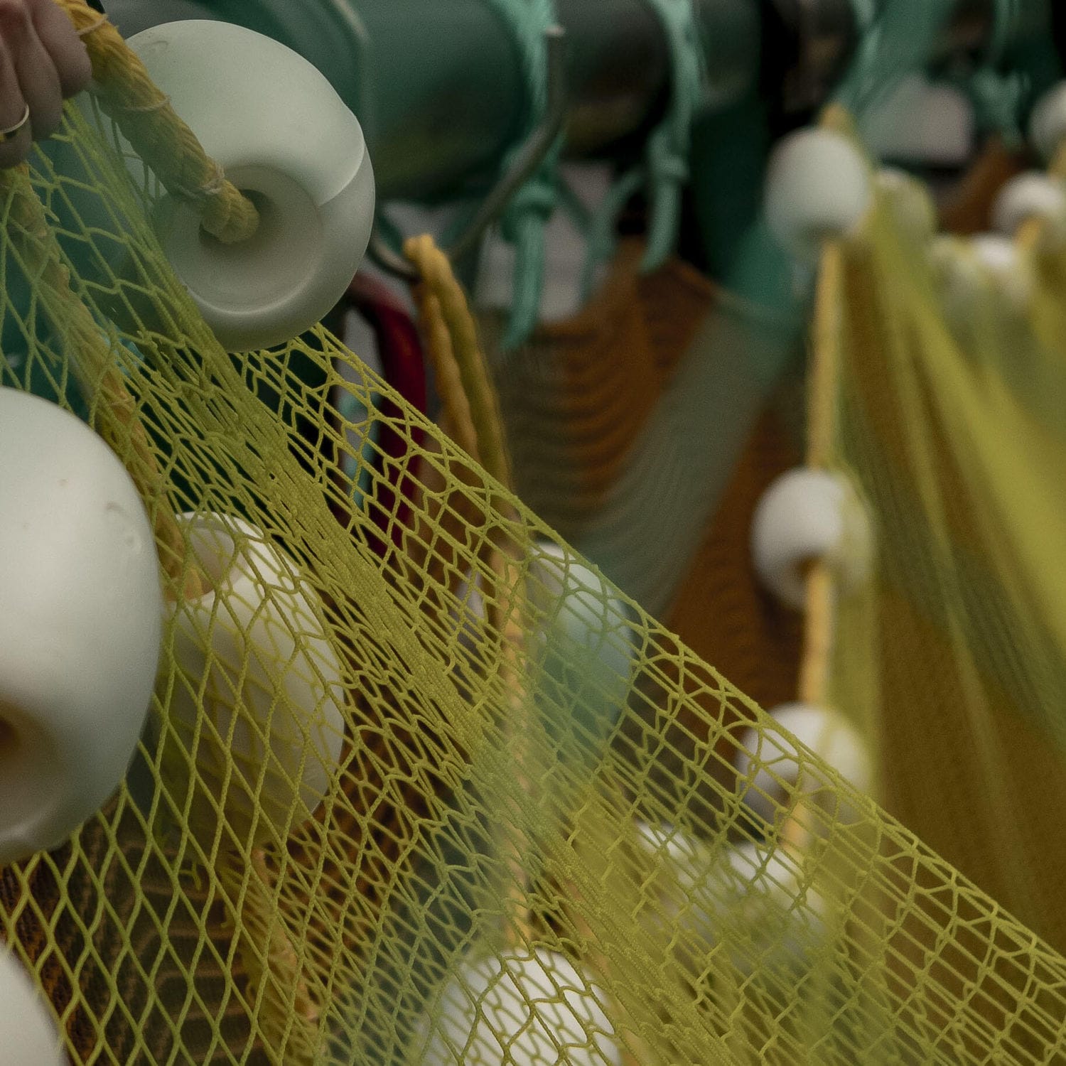 Filet de protection - AKVA group - en HDPE / pour la pisciculture