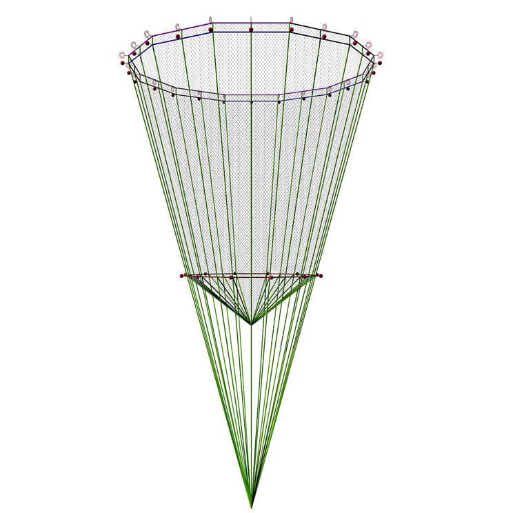 Filet d'aquaculture pour séparation de bassin - SPAGHETTI - Mørenot ...