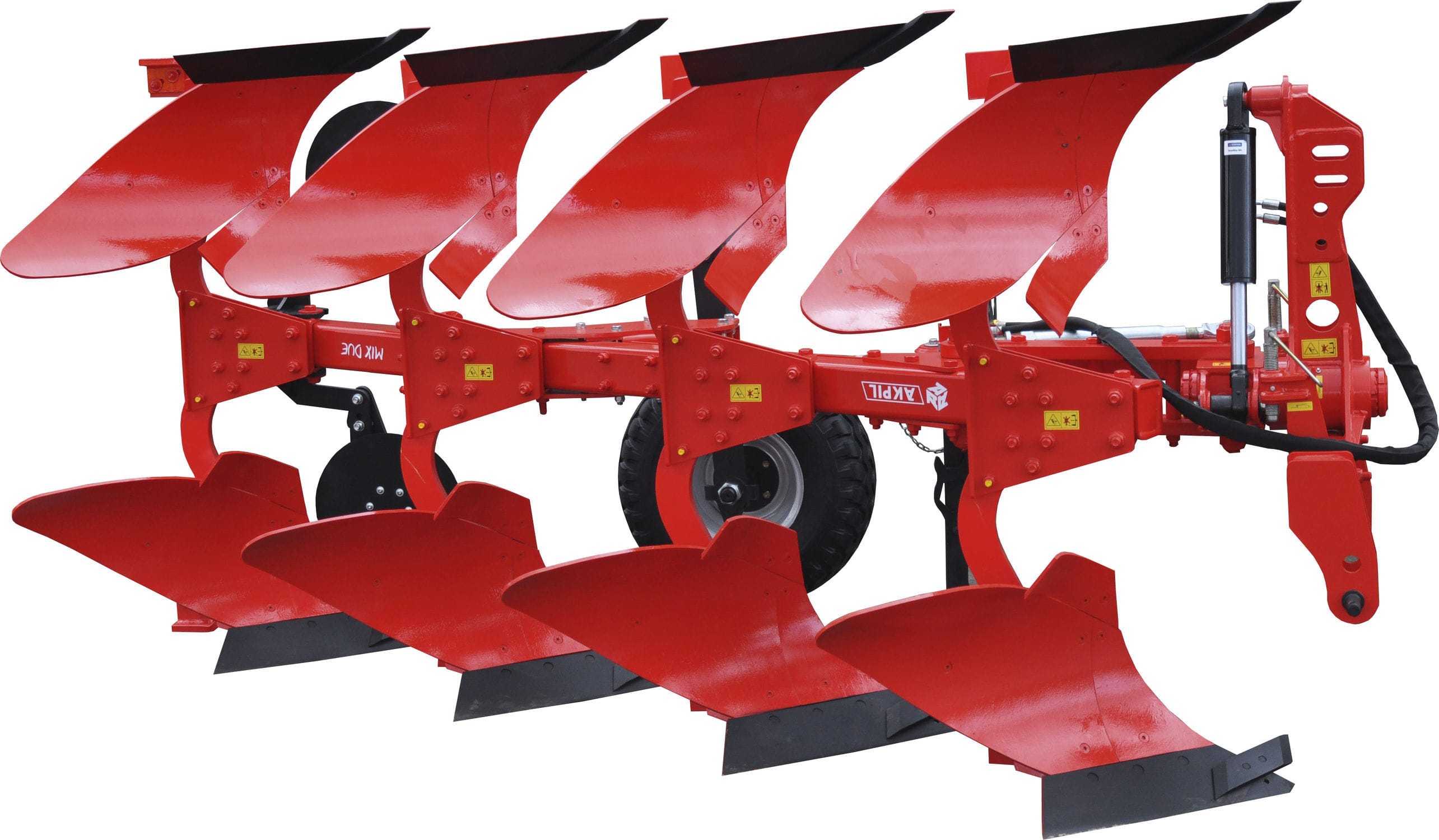 Charrue à versoir - MIX DUE - Akpil - portée / 1 - 10 corps / réversible