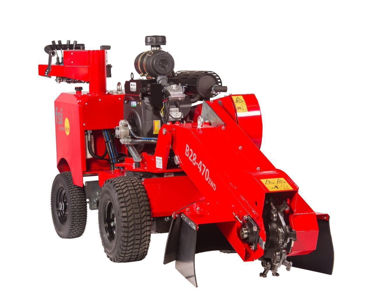 Rogneuse de souches verticale - B28 - FSI-Franskan - à conducteur marchant