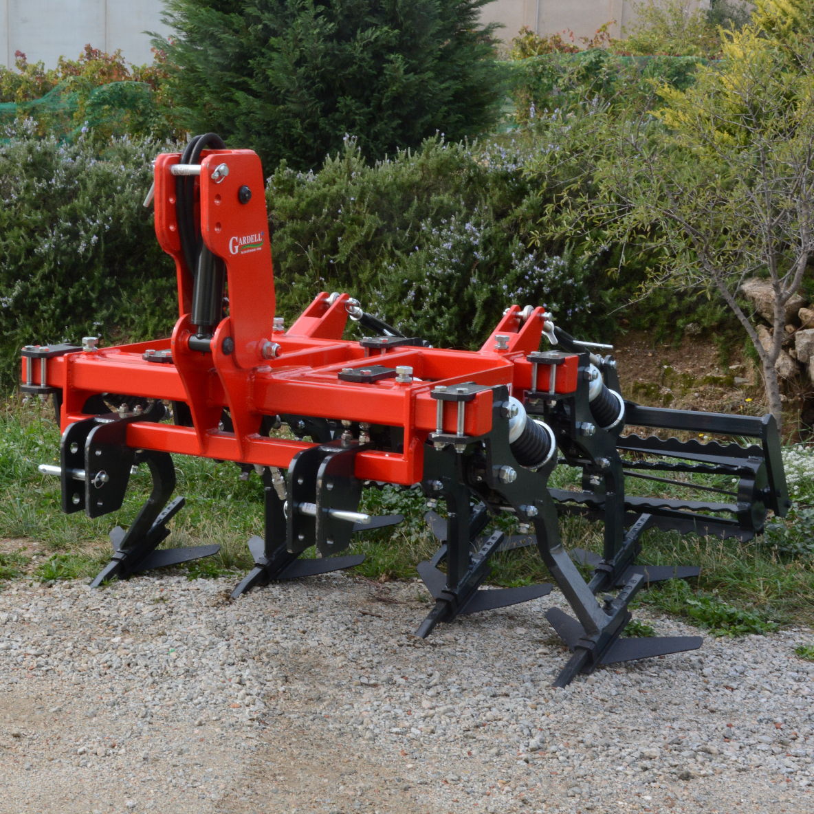 Cultivateur monté - Culti carrelet - Gardell - avec rouleau / avec ...