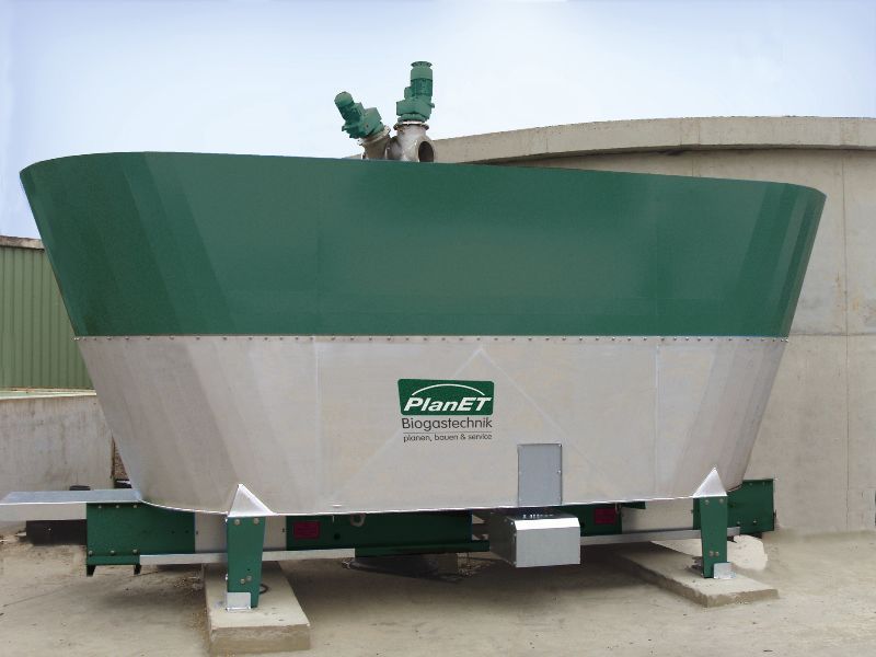 Trémie d'incorporation avec mélange de substrat - Bio Mix - PlanET ...