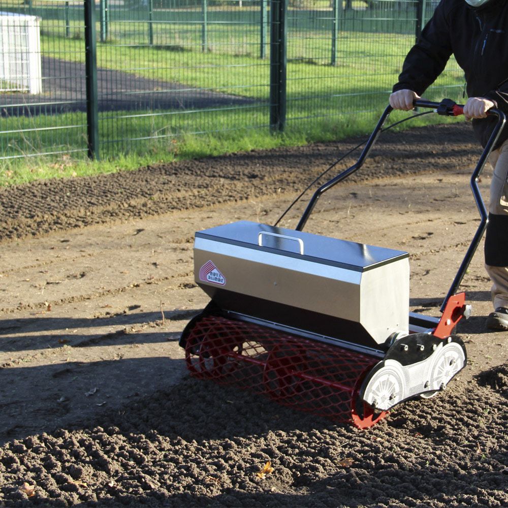 Semoir manuel à conducteur marchant - SEEDCAR - Rotadairon - à trémie