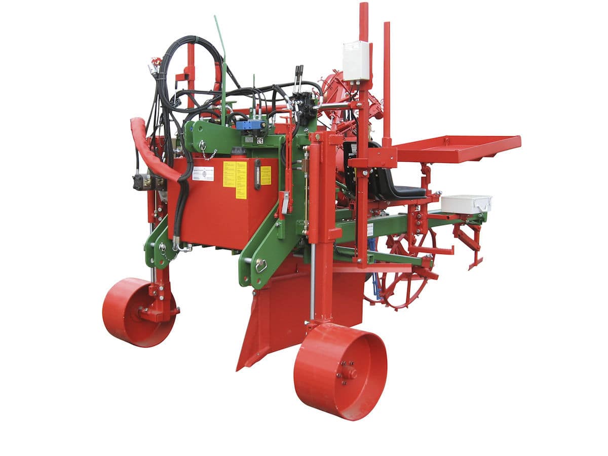 Planteuse d'arbres / manuelle / tractée / de racines nues - Champion ...