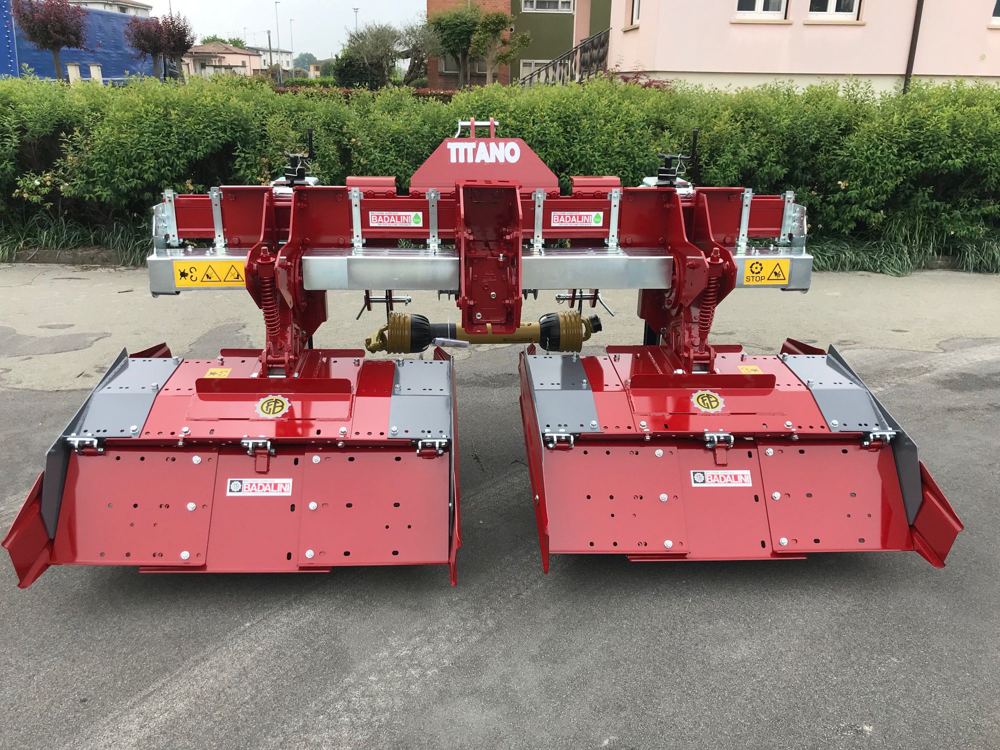 Cultivateur rotatif pliable - TITANO - Badalini Srl - à plusieurs rangées