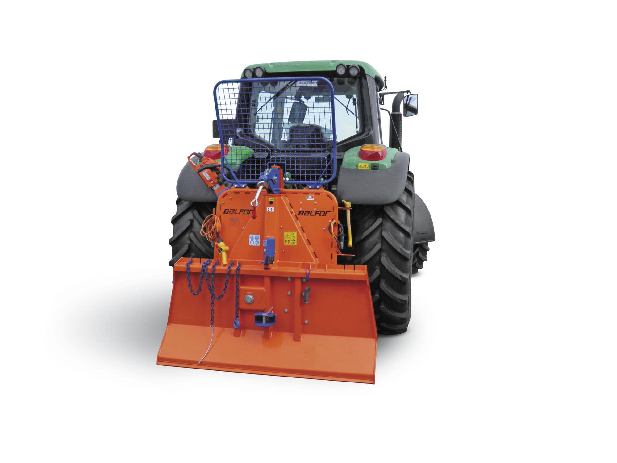 Treuil forestier mécanique - BF90H - Balfor - hydraulique / monté sur ...