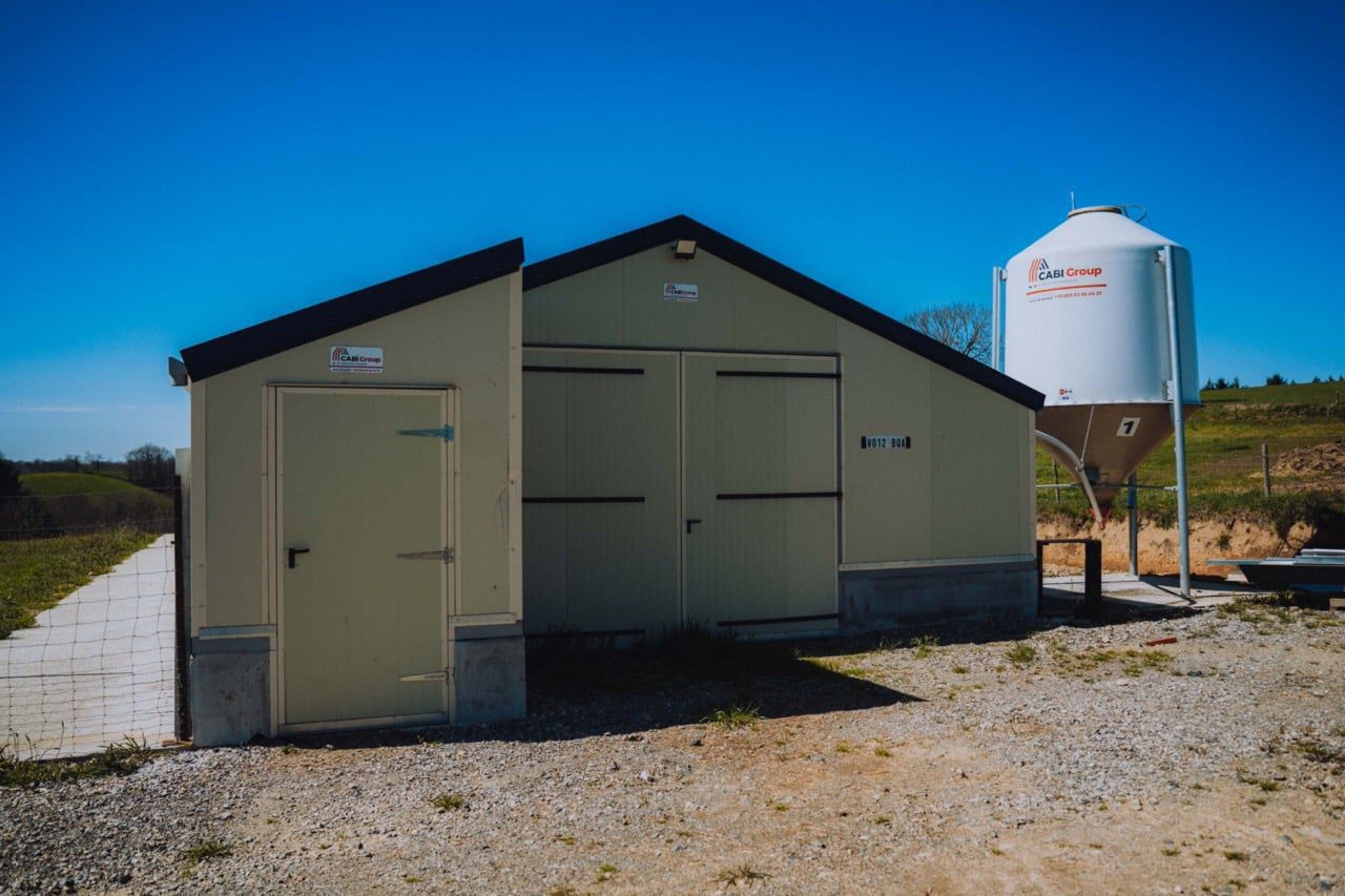 Bâtiment d'élevage permanente - FIX - CABI GROUP - pour ovins / pour ...