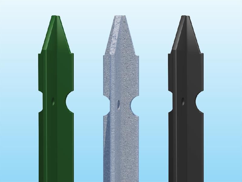 Piquet de clôture - T series - Ferro Bulloni Italia - en métal / de ...