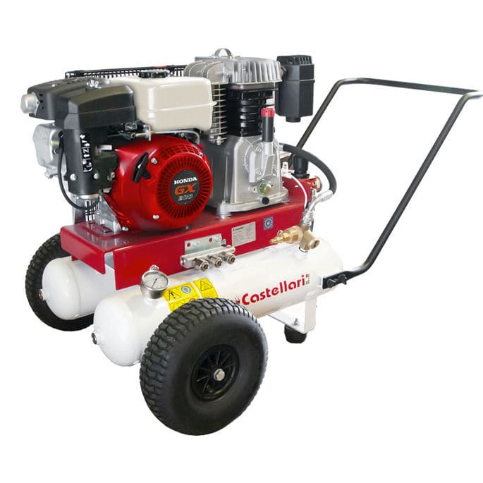 Compresseur d'air - A 650B - CASTELLARI Srl - mobile / essence