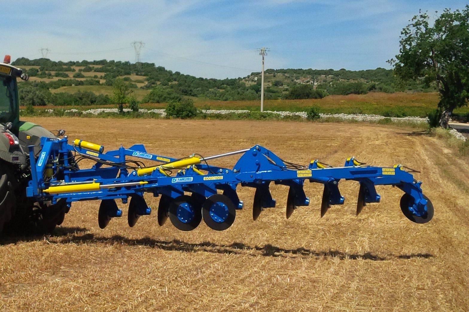 Charrue à disques - SCORPION series - DI RAIMONDO - portée / 1 - 10 ...