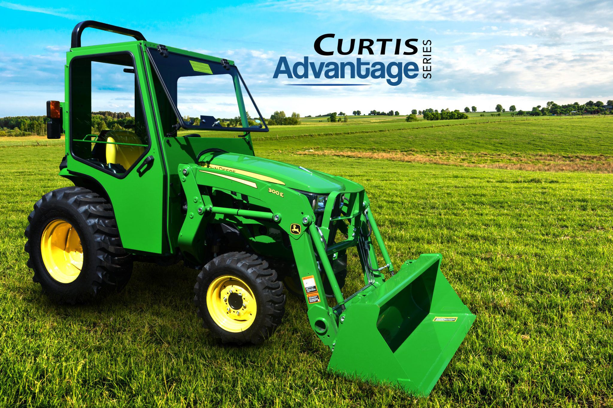 Cabine pour tracteur - 1JD3ECA - Curtis Industries