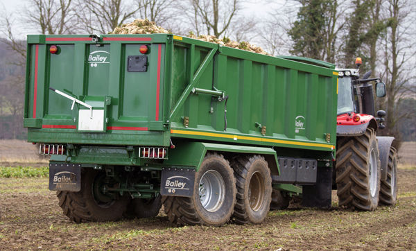 Benne - BEET Series - Bailey Trailers - à 2 essieux / à grains / basculante