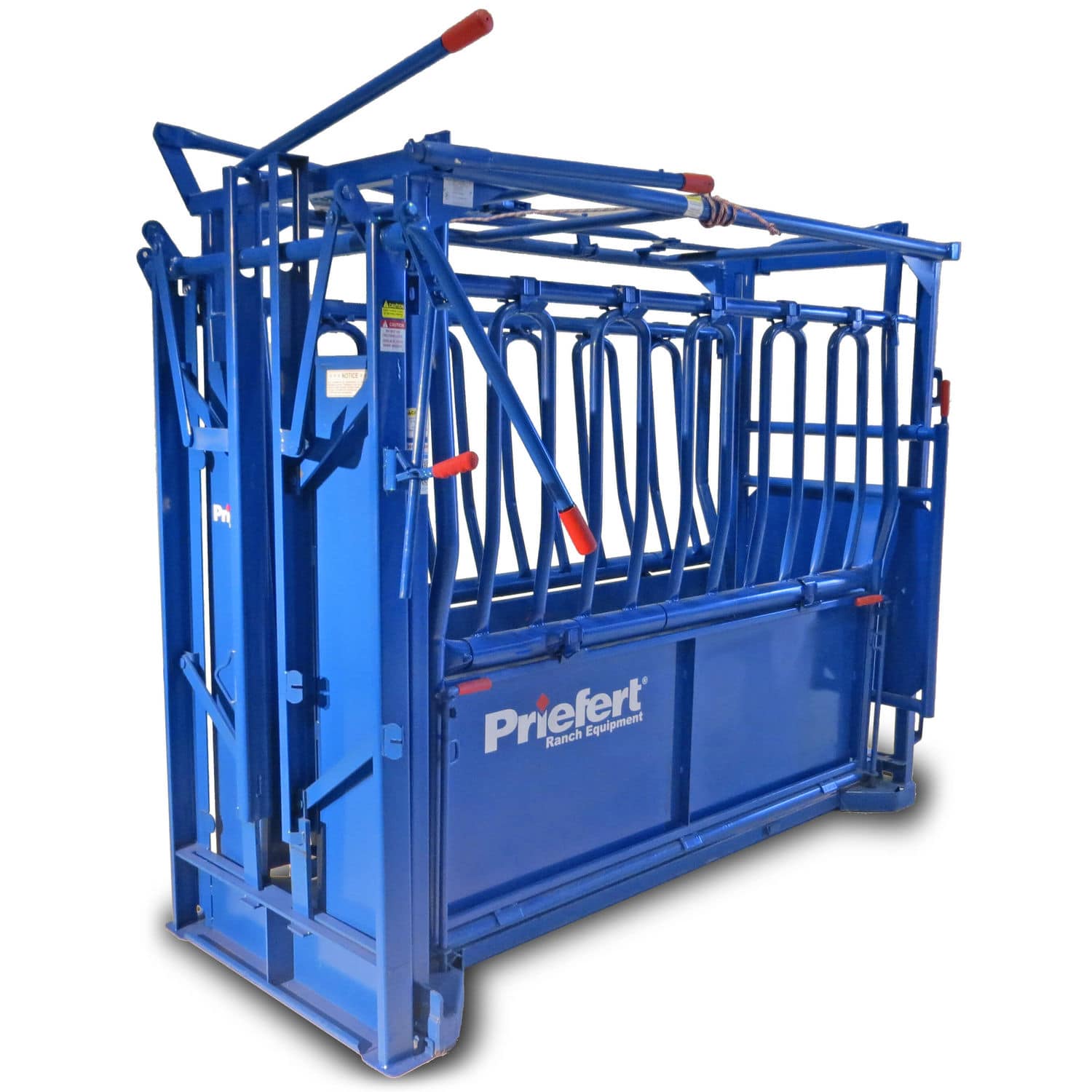 Cage de traitement pour vaches - s01 - Priefert