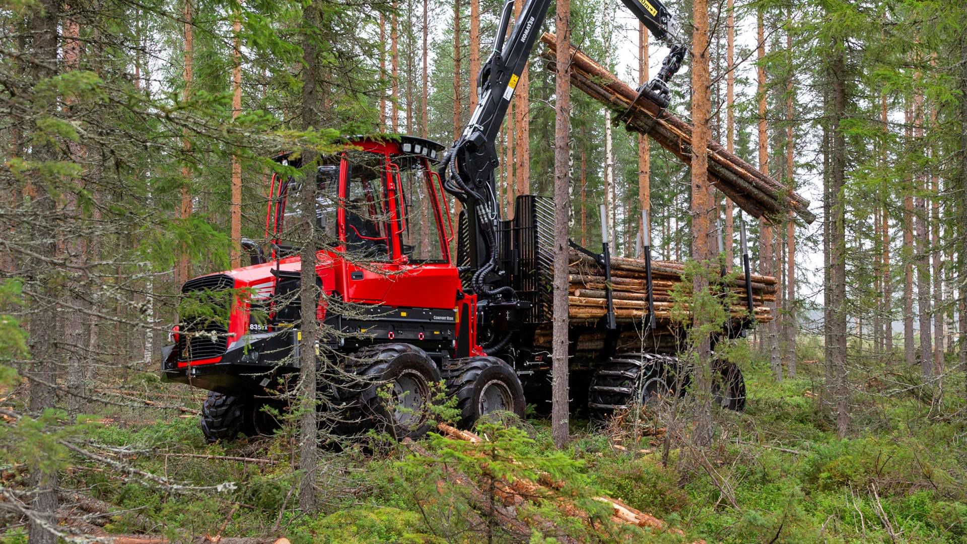 Porteur forestier - 835TX - Komatsu Forest AB