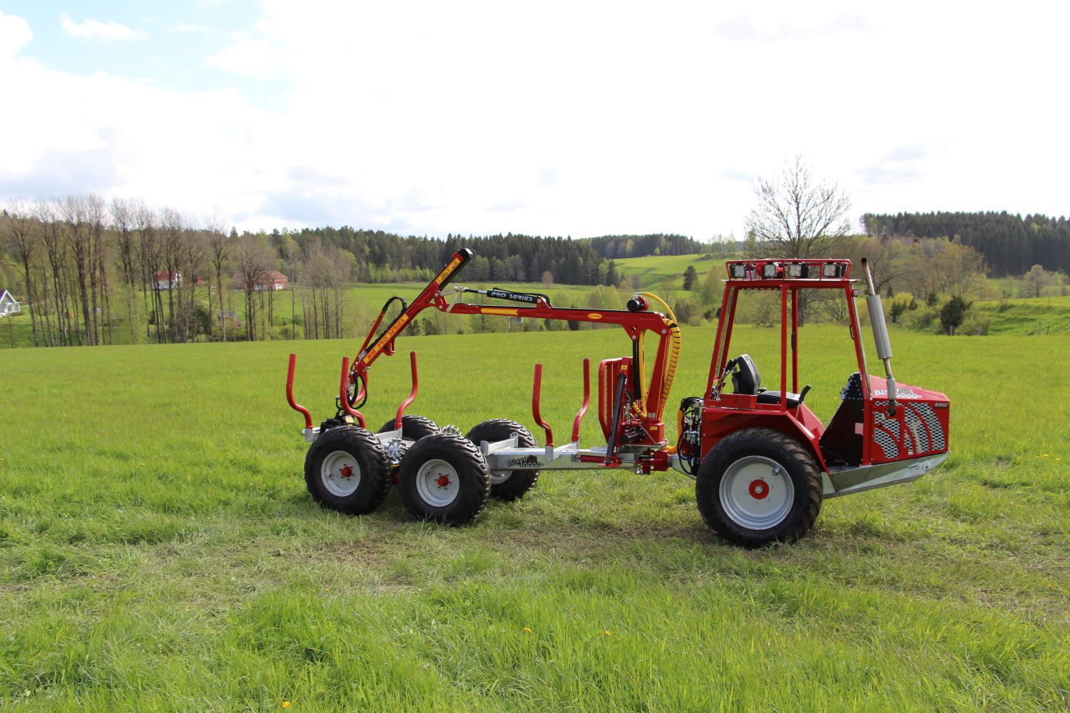 Porteur forestier compact - Bison 10000 - Kranman AB