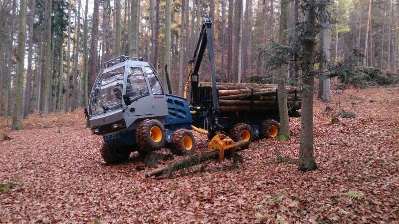 Porteur forestier compact - LVS 511 - Strojírna Novotny s.r.o.