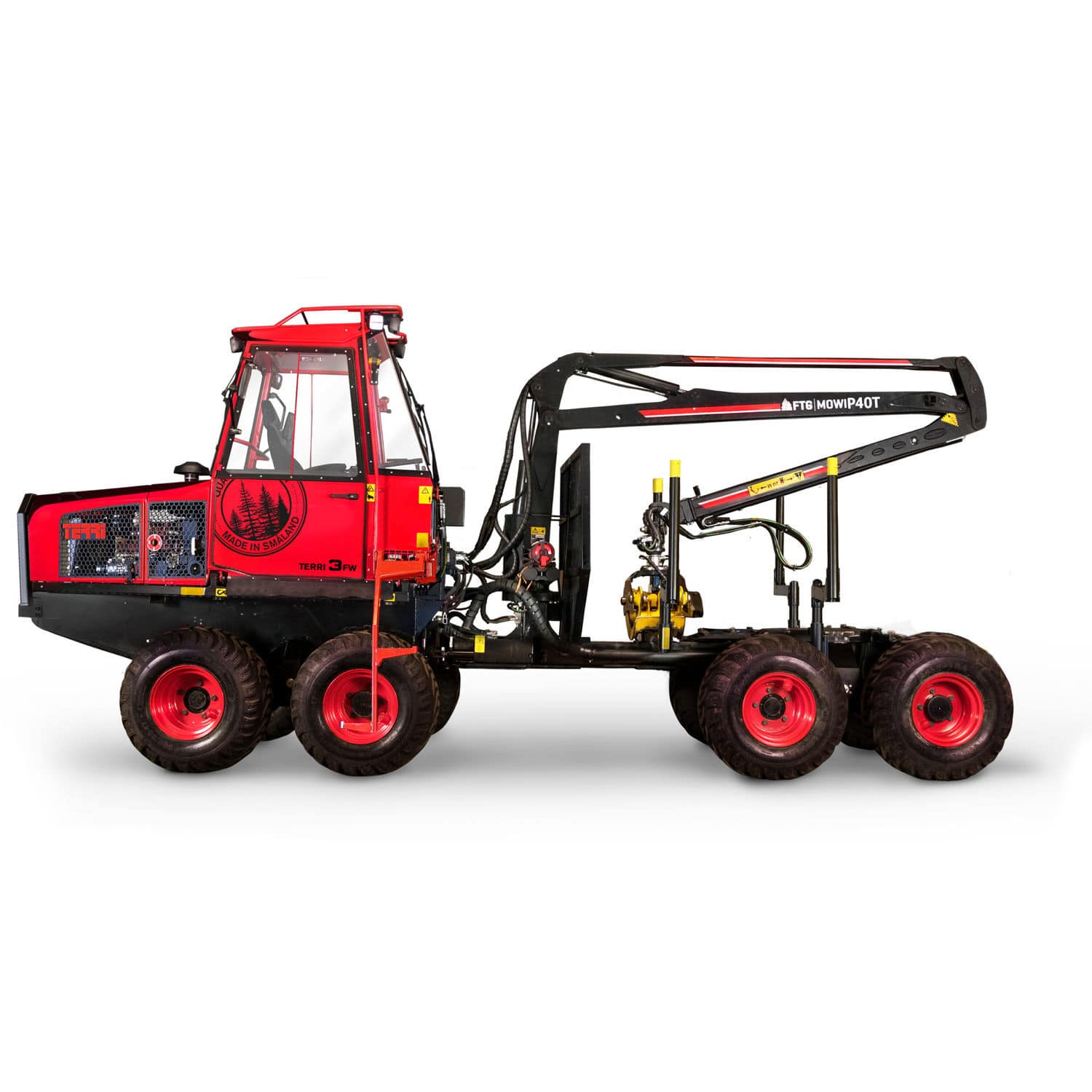 Porteur forestier combiné - 3FW - TERRI
