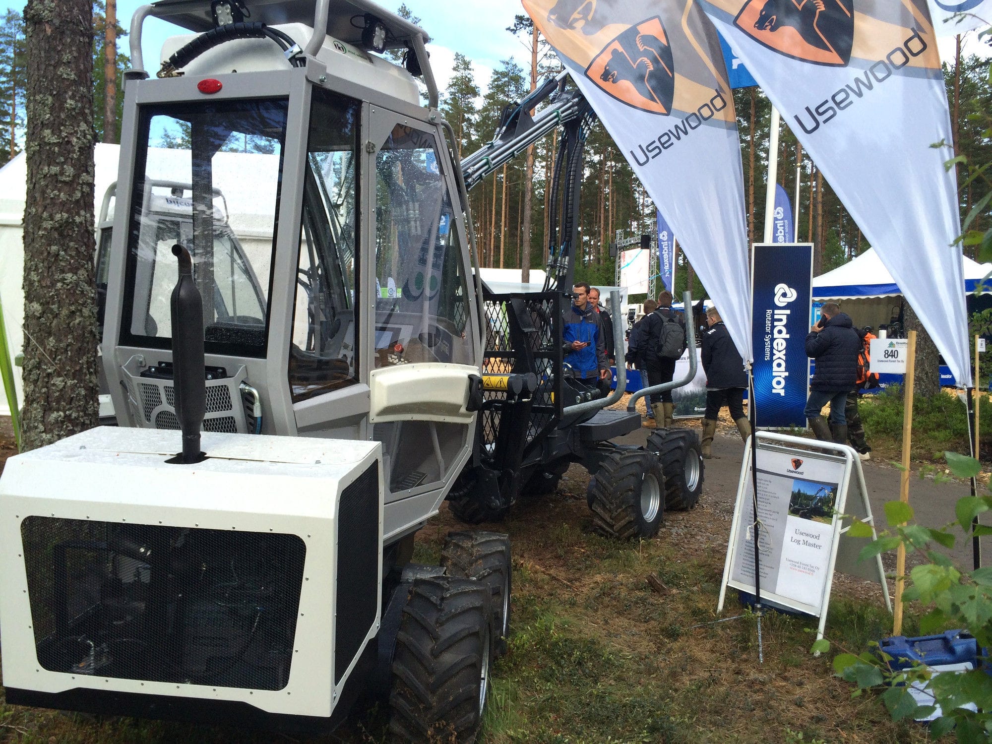 Porteur forestier - Combi Master - Usewood Forest Tec Oy
