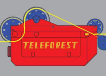 Chariot-palan forestier - Teleforest - pour téléphérage