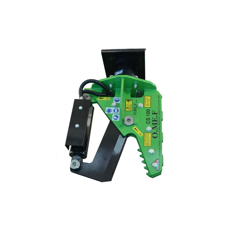 Cisaille forestière pour le bois - CS100 - OMEF-GROUP - avec tête rotative