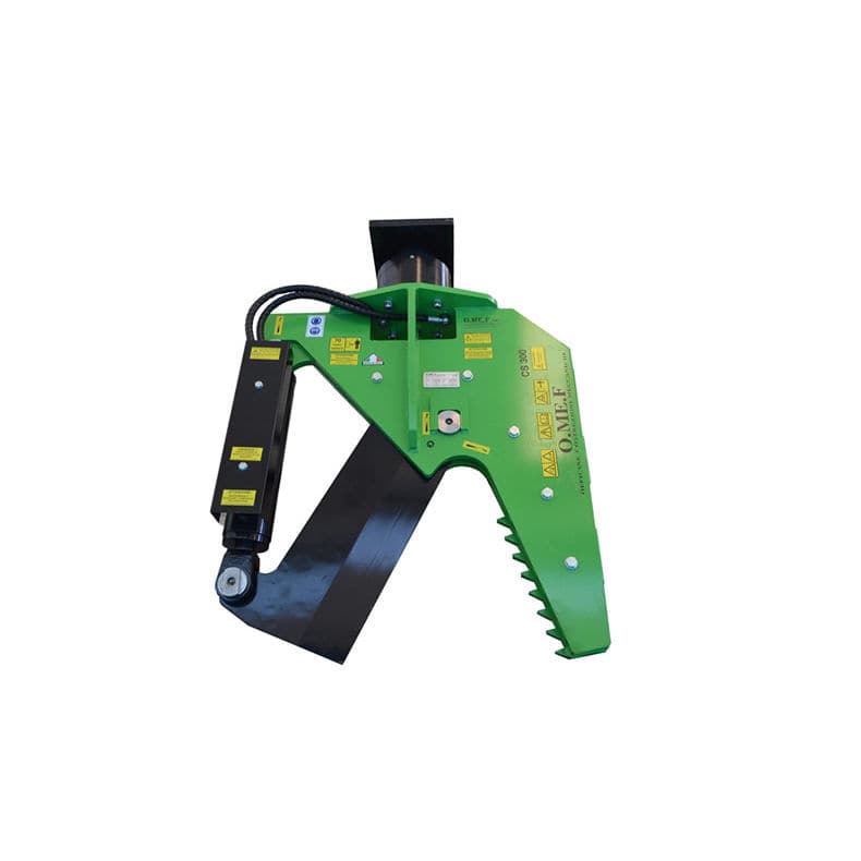 Cisaille forestière pour le bois - CS300 - OMEF-GROUP - avec tête rotative