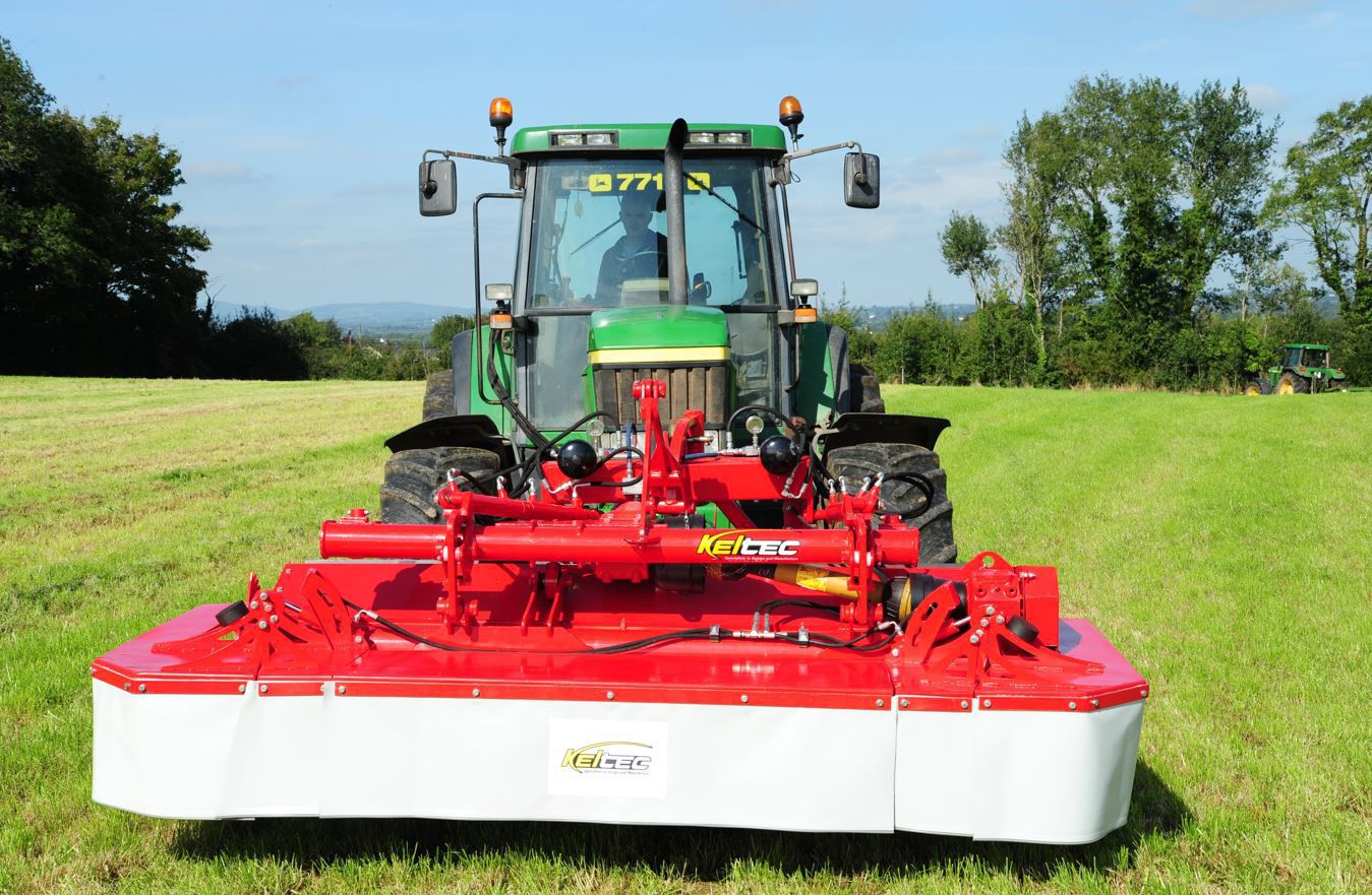 Faucheuse frontale - KM SERIES - Keltec Engineering - à disques / d'herbe / pliable