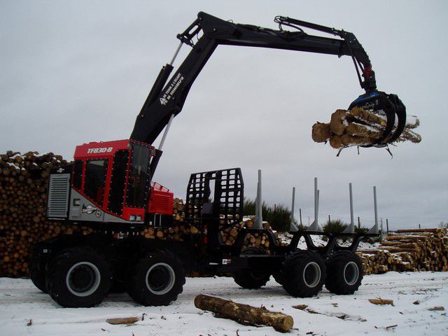 Porteur forestier compact - 830D,804D - Timberpro - Vidéos