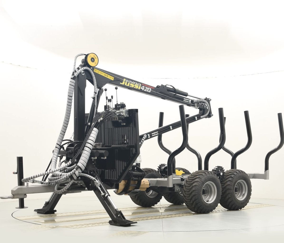 Remorque autochargeuse - Trailer 3000 - Vahva Jussi - portée / à 2 ...