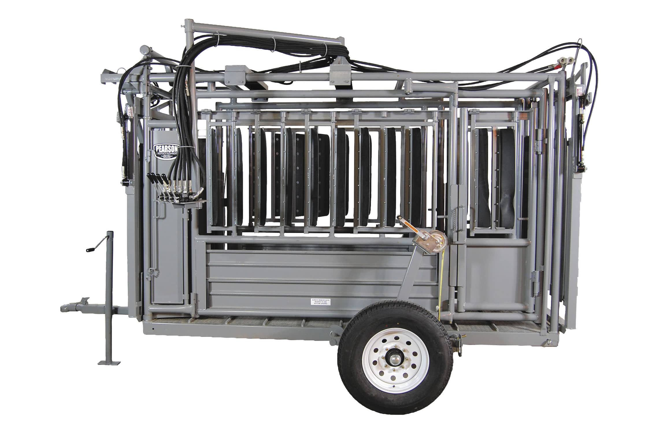 Cage de traitement pour vaches - Pearson Livestocke Equipement ...