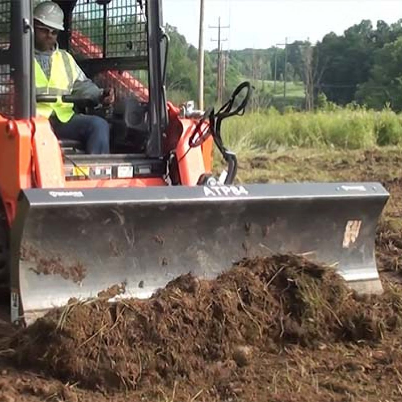 Lame de bulldozer - paladin attachments