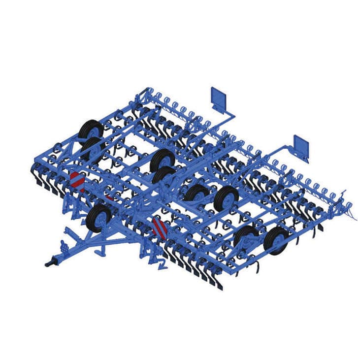 Cultivateur semi-porté - ZOSIA - STEIMER - pliable / à réglage ...