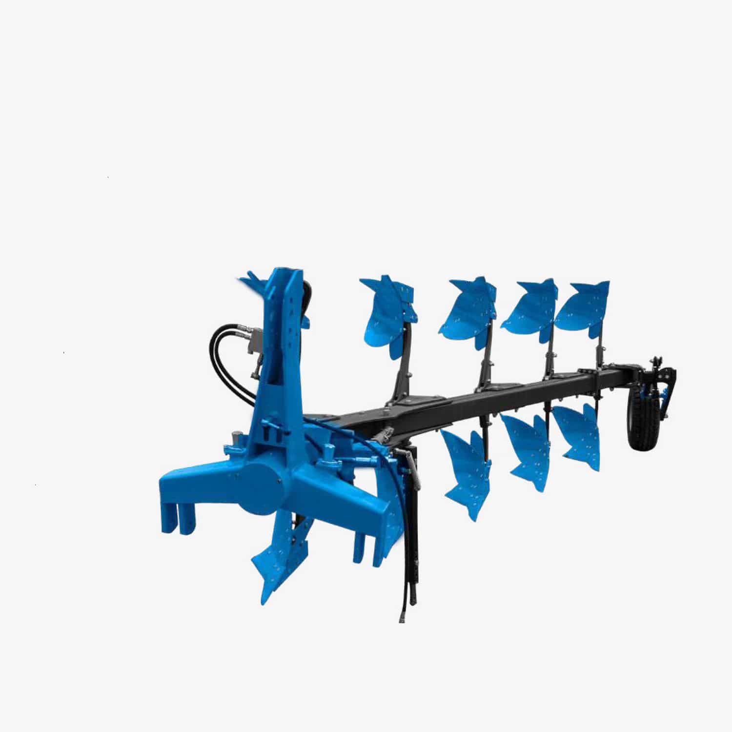 Charrue à versoir - N-DK - NARAS Makina AŞ - portée / 4 corps / réversible