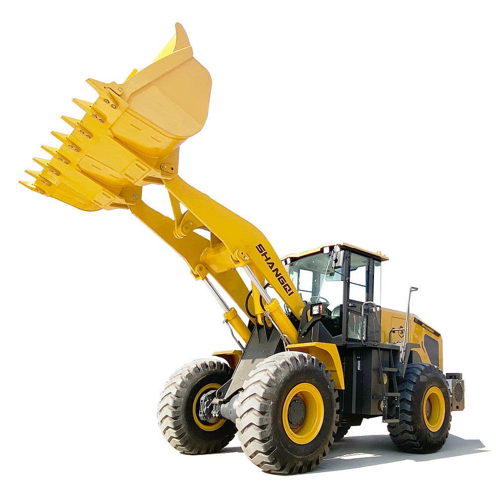 Chargeuse sur pneus - ZL50E - Jiangsu SHANGQI HEAVY INDUSTRY TECHNOLOGY Co., Ltd. - avec cabine ...