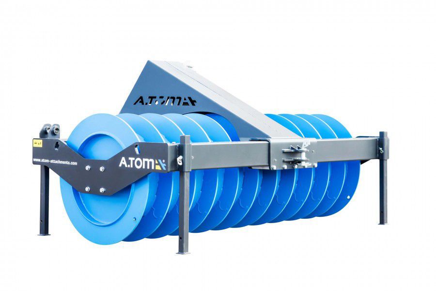 Rouleau d'appui - 3000 - A.TOM - à anneaux / avec attelage trois points