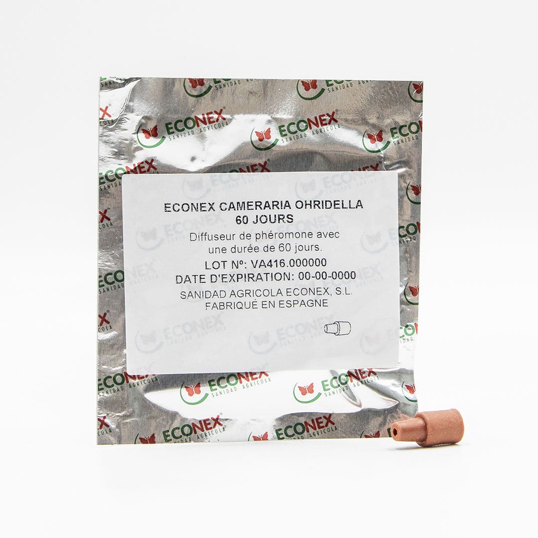 Capsule de phéromone contre les lépidoptères - CAMERARIA OHRIDELLA / 60 ...