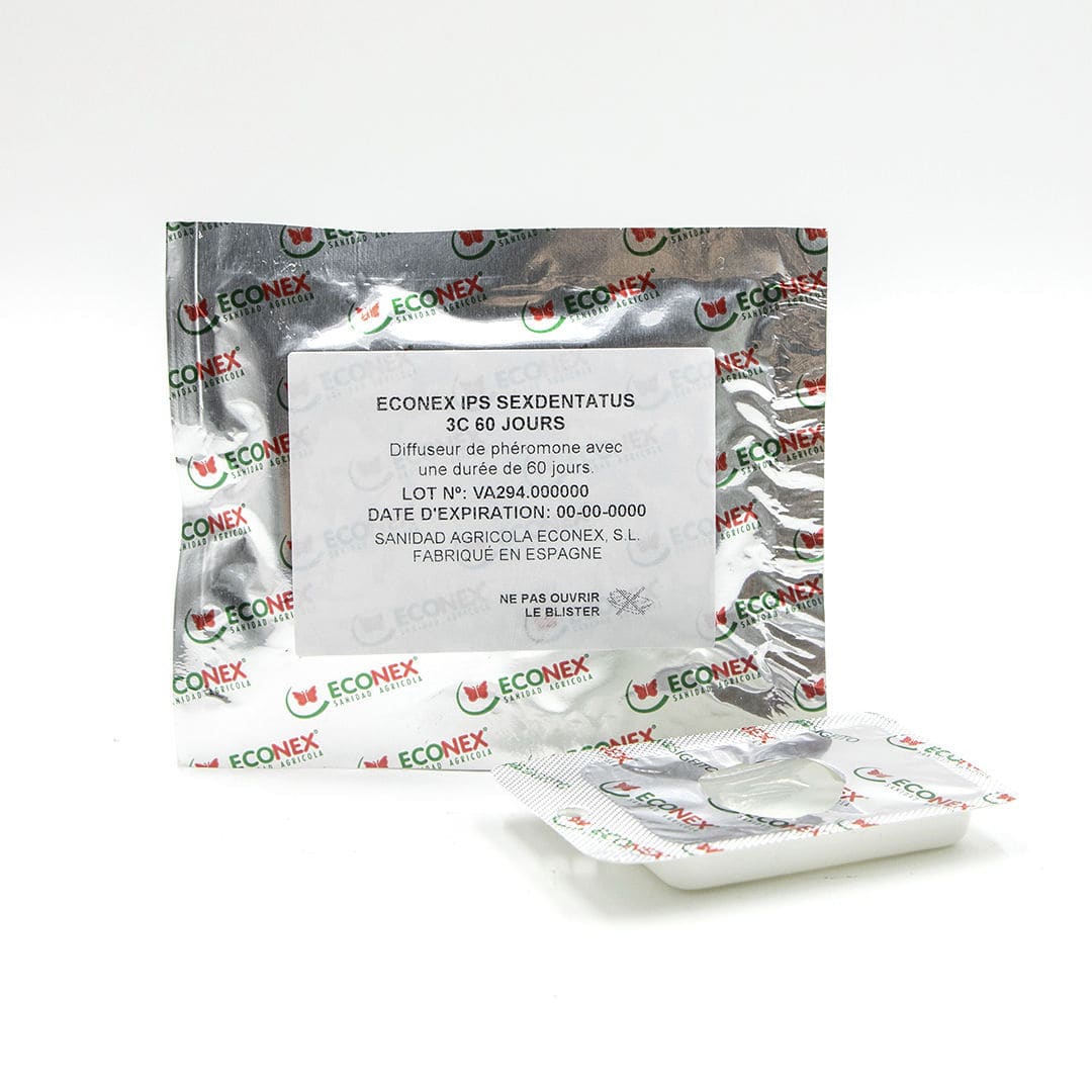 Capsule de phéromone contre les coléoptères - IPS SEXDENTATUS / 60 DAYS ...