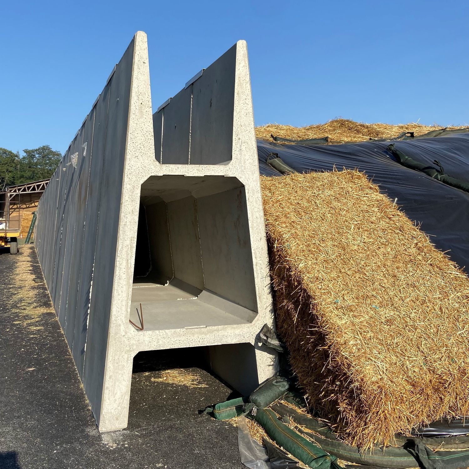 Mur de stockage en béton - H-STOCK - Féret Préfa Béton - préfabriqué