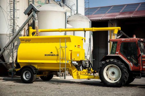 Mélangeuse à vis horizontale - GULLIVER - SGARIBOLDI - traînée / à ...