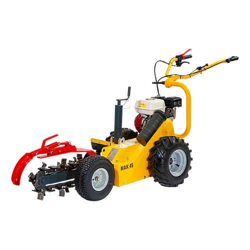 Trancheuse de sol à conducteur marchant - MAK 45 - MAKBRENT - avec chaîne