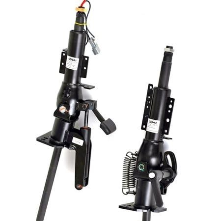 Colonne de direction inclinable - COMPACT - CORAM Europe S.r.l. - à levier