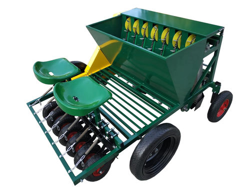 Semoir de précision d'ail - AGP-7R - Garmach - monté sur tracteur / d ...