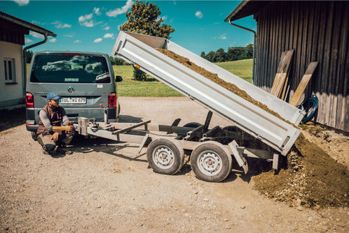 Benne - PumpFast - BaSt-Ing GmbH - à 2 essieux / agricole
