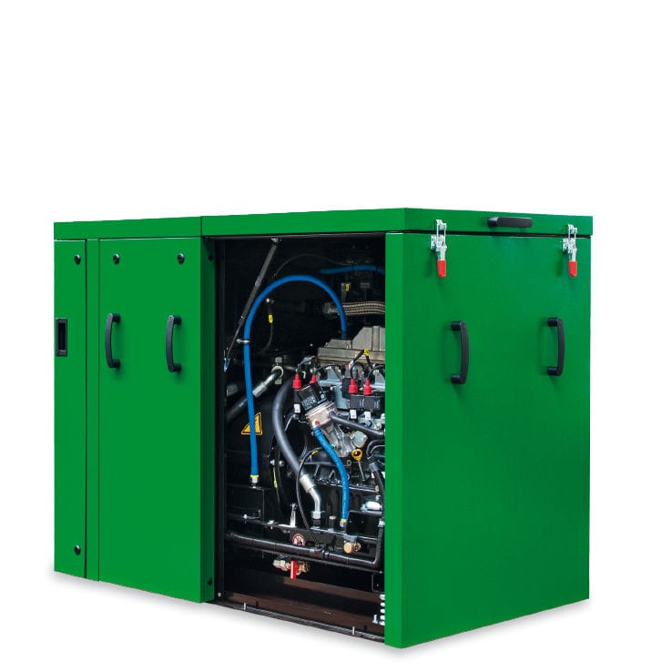 Natural gas generator set - g-box series - 2G Energy AG - compact / CHP ...