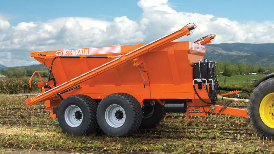 Towed fertilizer spreader - KALKO Series - AGREX srl - anhydrous / dry ...