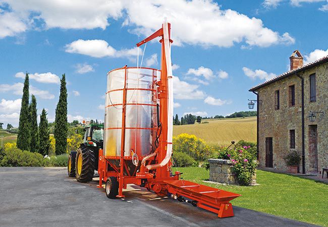 Grain dryer - AGD15 - AGREX srl - paddy rice / stationary / mobile