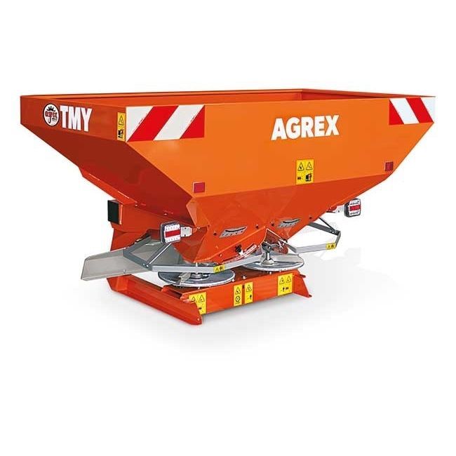 Tractor-mounted fertilizer spreader - TMY series - AGREX srl - solid ...
