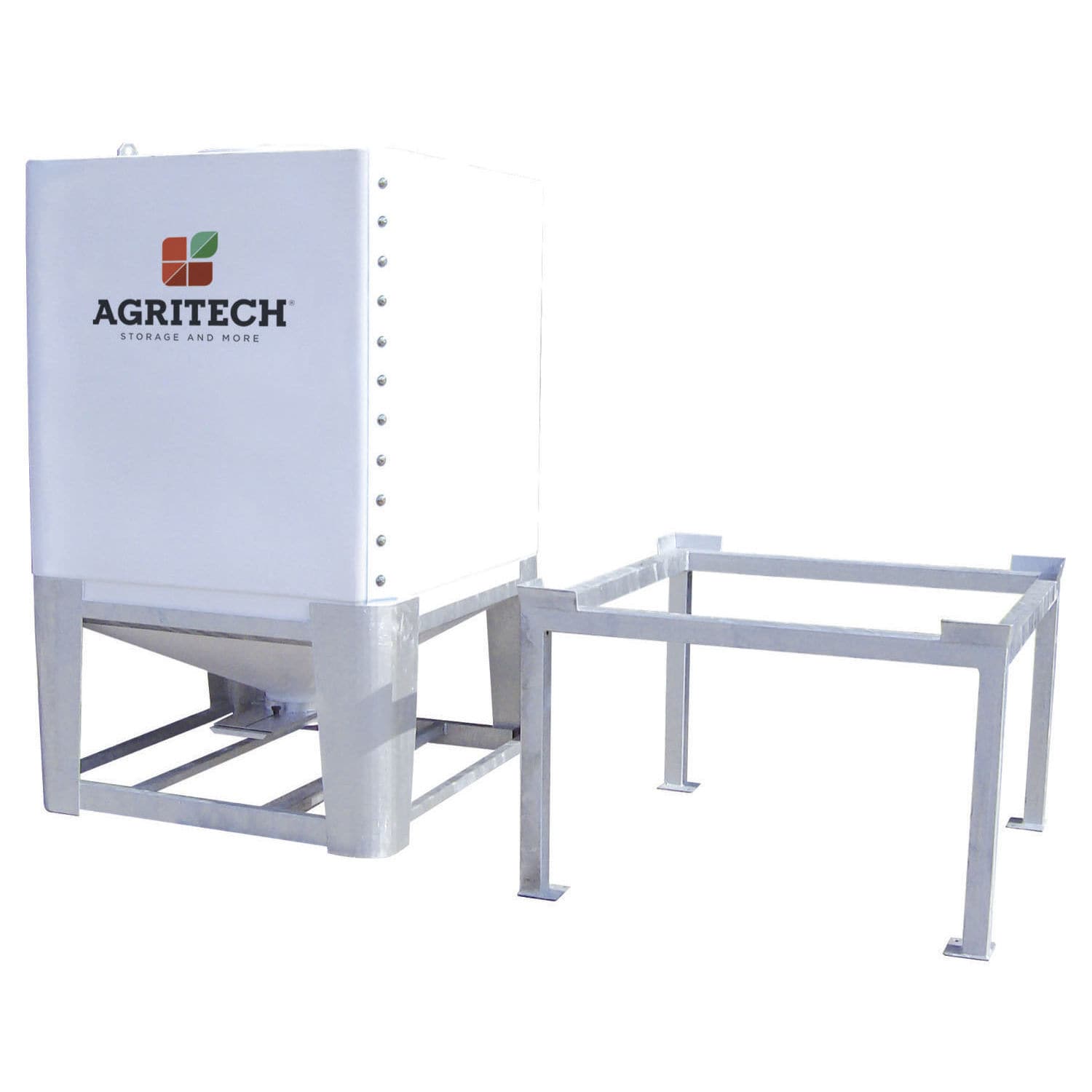 Grain silo - CUBO series - AGRITECH S.R.L. - for animal feed ...