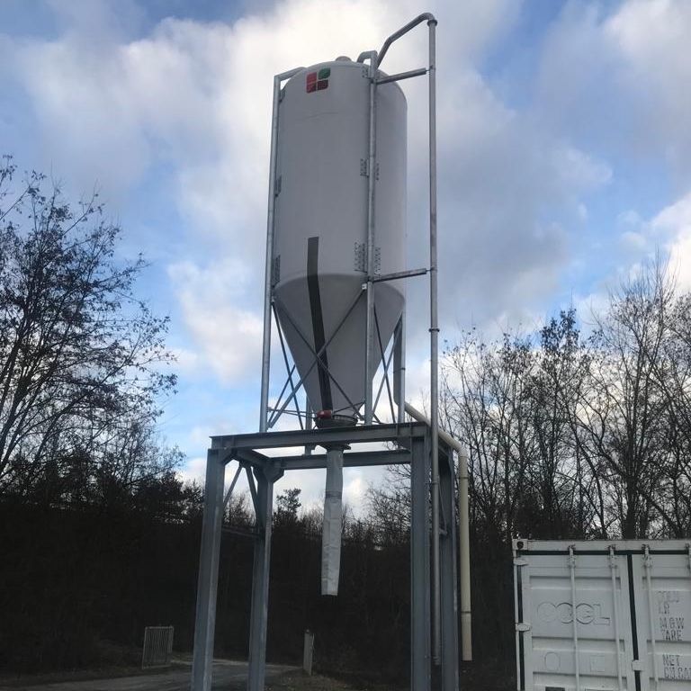 Grain silo - AGRISTRONG - AGRITECH S.R.L. - stainless steel / steel ...